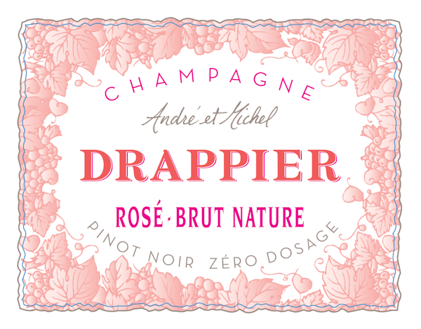 Drappier 'Nature' Zero Dosage Rose Brut NV :: Bubbly Dry Drappier 'Nature' Zero Dosage Rose Brut NV :: Bubbly Dry