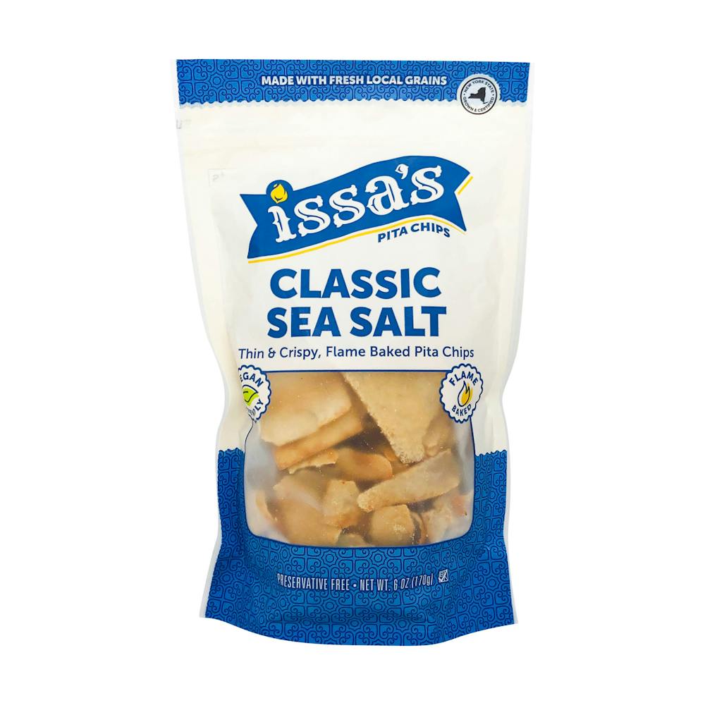 Issa's Pita Chips Classic Sea Salt 6oz :: Snacks, Chips, Crackers