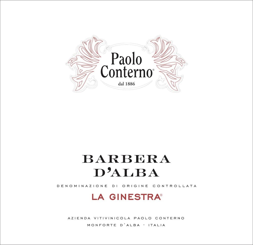 Paolo Conterno 'La Ginestra' Barbera d'Alba 2019 :: Italian Red