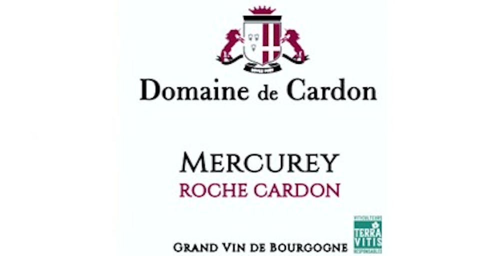 Domaine de Cardon 'Mercurey' La Roche Cardon 2021 :: Burgundy Red