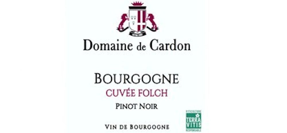 Domaine de Cardon Cuvee Folch 2022 :: Burgundy Red