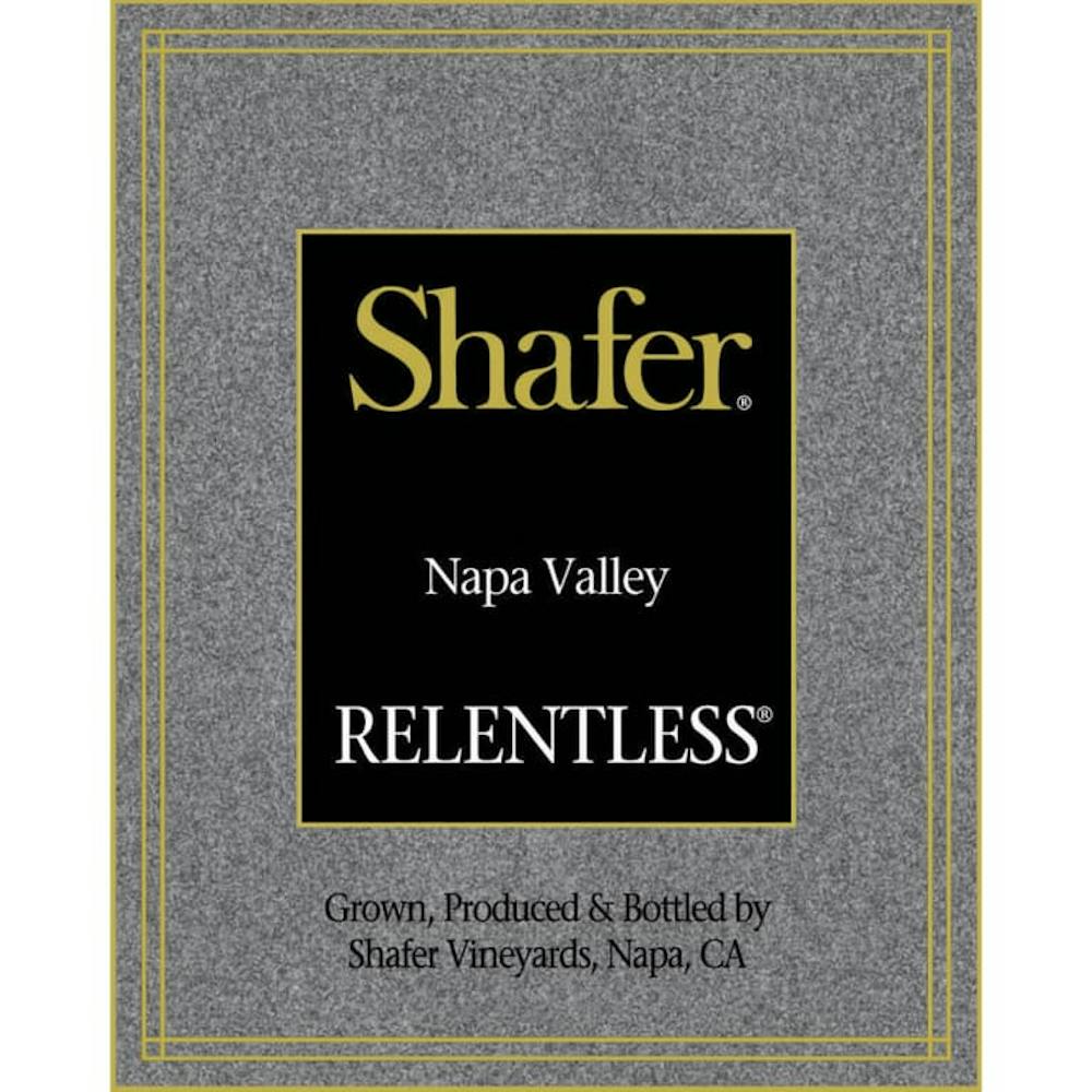 Shafer Relentless 2019 :: Red Blends
