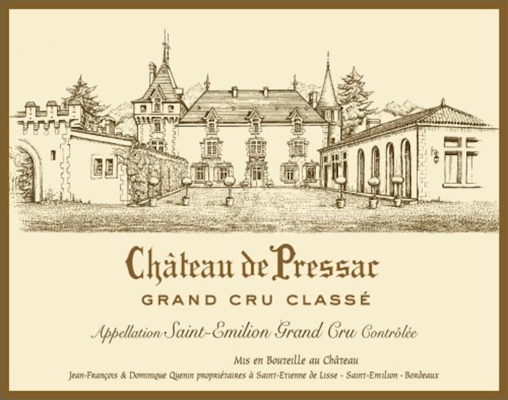 Chateau de Pressac Saint Emilion Grand Cru 2020 :: Bordeaux Red