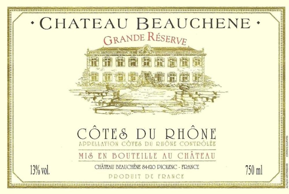 Chateau Beauchene Cotes du Rhone 2021 :: Rhone Blend Red