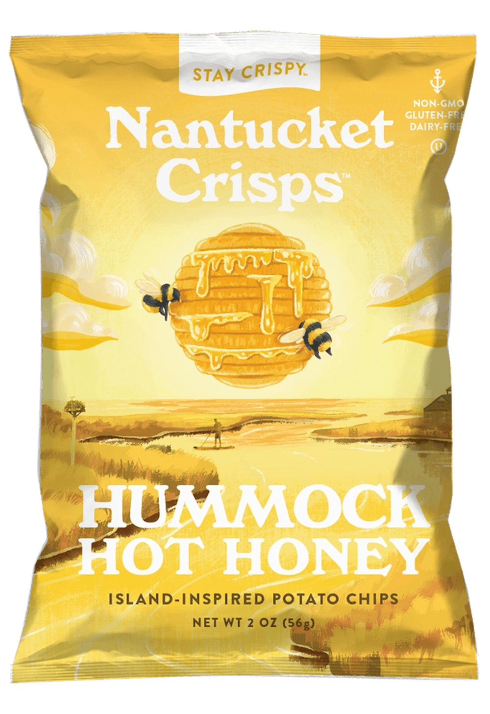 Nantucket Crisps Hummock Hot Honey Potato Chips 2oz :: Snacks, Chips ...