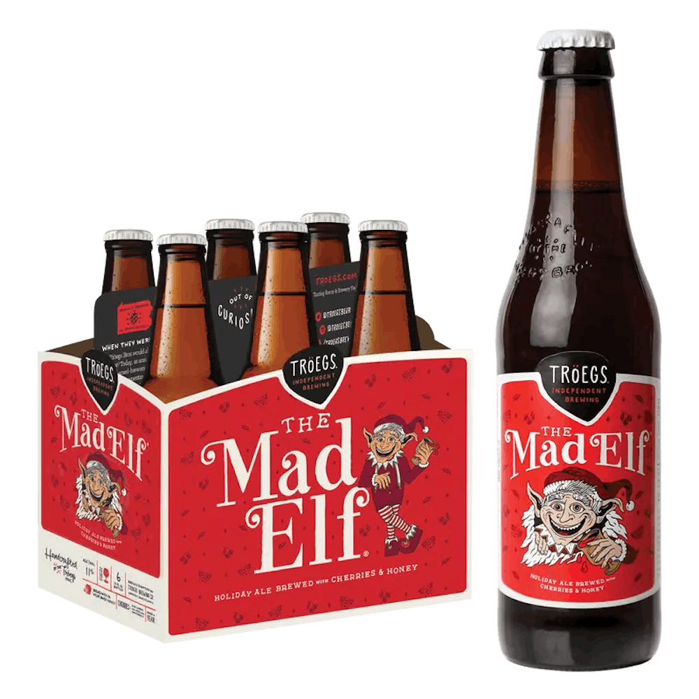 Troegs The Mad Elf 2024 Holiday Ale 6-12oz Bottles :: Other / Variety Packs