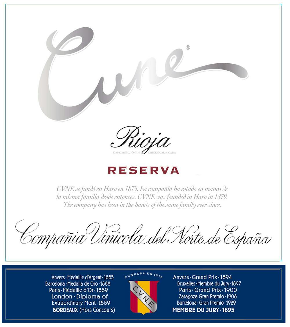 Cune 'Reserva' Rioja 2017 :: Spanish Red