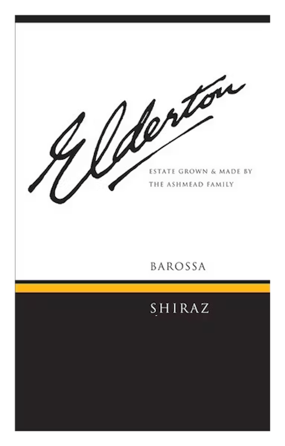 Elderton 'Estate' Shiraz 2020 :: Shiraz / Syrah