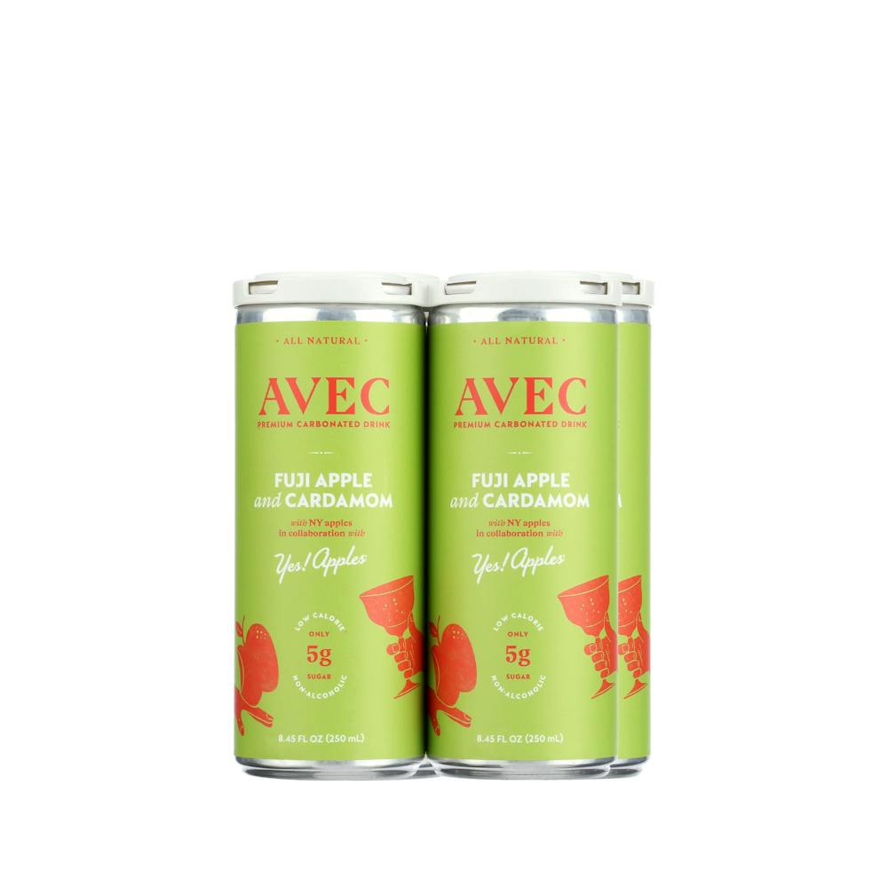 AVEC Fuji Apple & Cardamom Premium Mixer 4-250ml Cans :: Cocktail Mixers