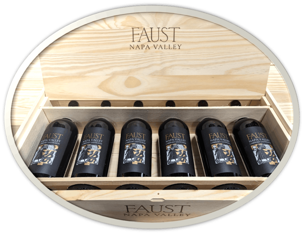 Faust by Quintessa Cabernet Sauv 2021 6-Pack Gift Set :: Cabernet Sauvignon