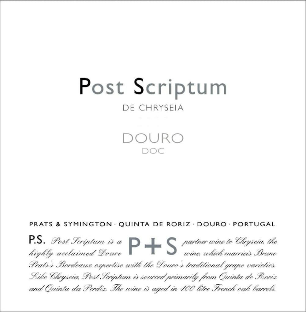 Prats & Symington Post Scriptum de Chryseia 2021 :: Other Red Wines