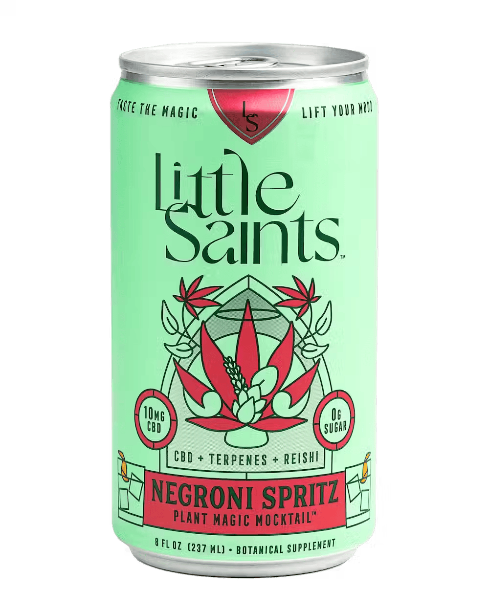 Little Saints Negroni Spritz Non-Alcoholic Cocktail 8oz Can :: Non ...