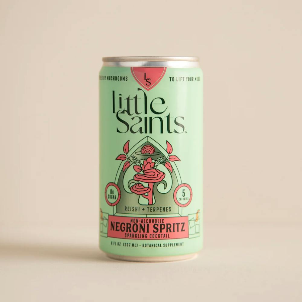 Little Saints Negroni Spritz Non-Alcoholic Cocktail 8oz Can :: Non ...