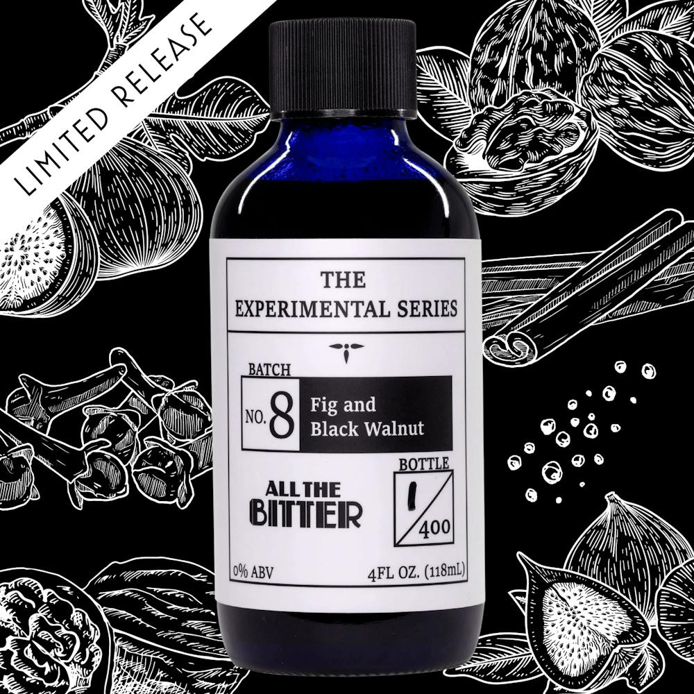All the Bitter Alcohol-Free Fig & Black Walnut Bitters 4oz :: Bitters