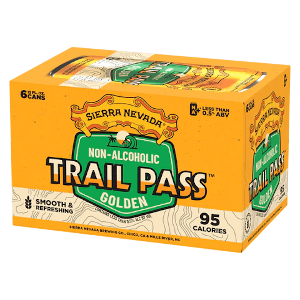 Sierra Nevada Non-Alcoholic Trail Pass Golden 6-12oz Cans :: Non ...
