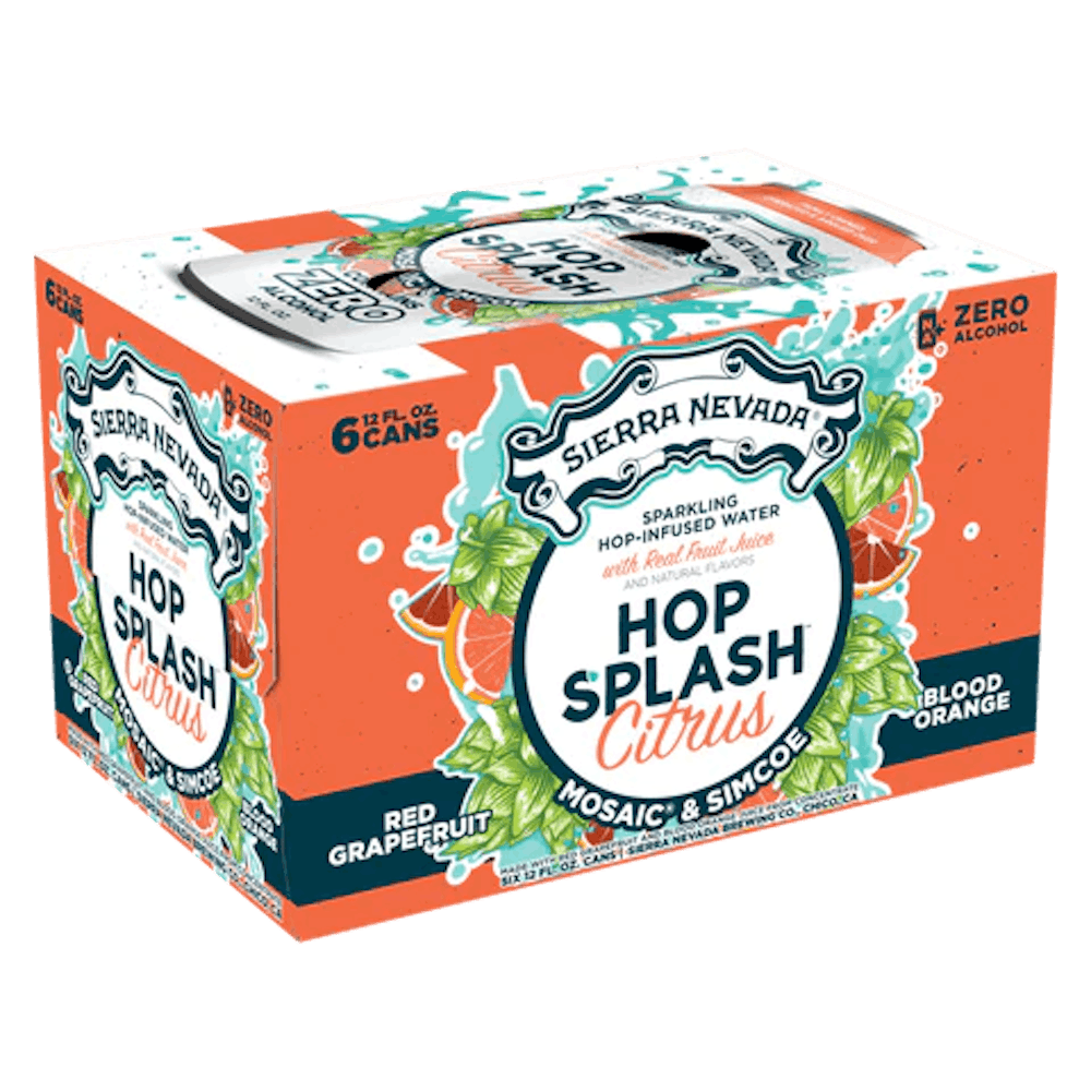 Sierra Nevada Non-Alcoholic Citrus Hop Splash 6-12oz Cans :: Non ...