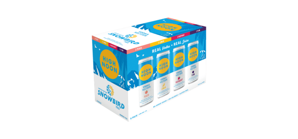 High Noon Snowbird Variety Hard Seltzer 8-355ml Cans :: Ready to Go ...