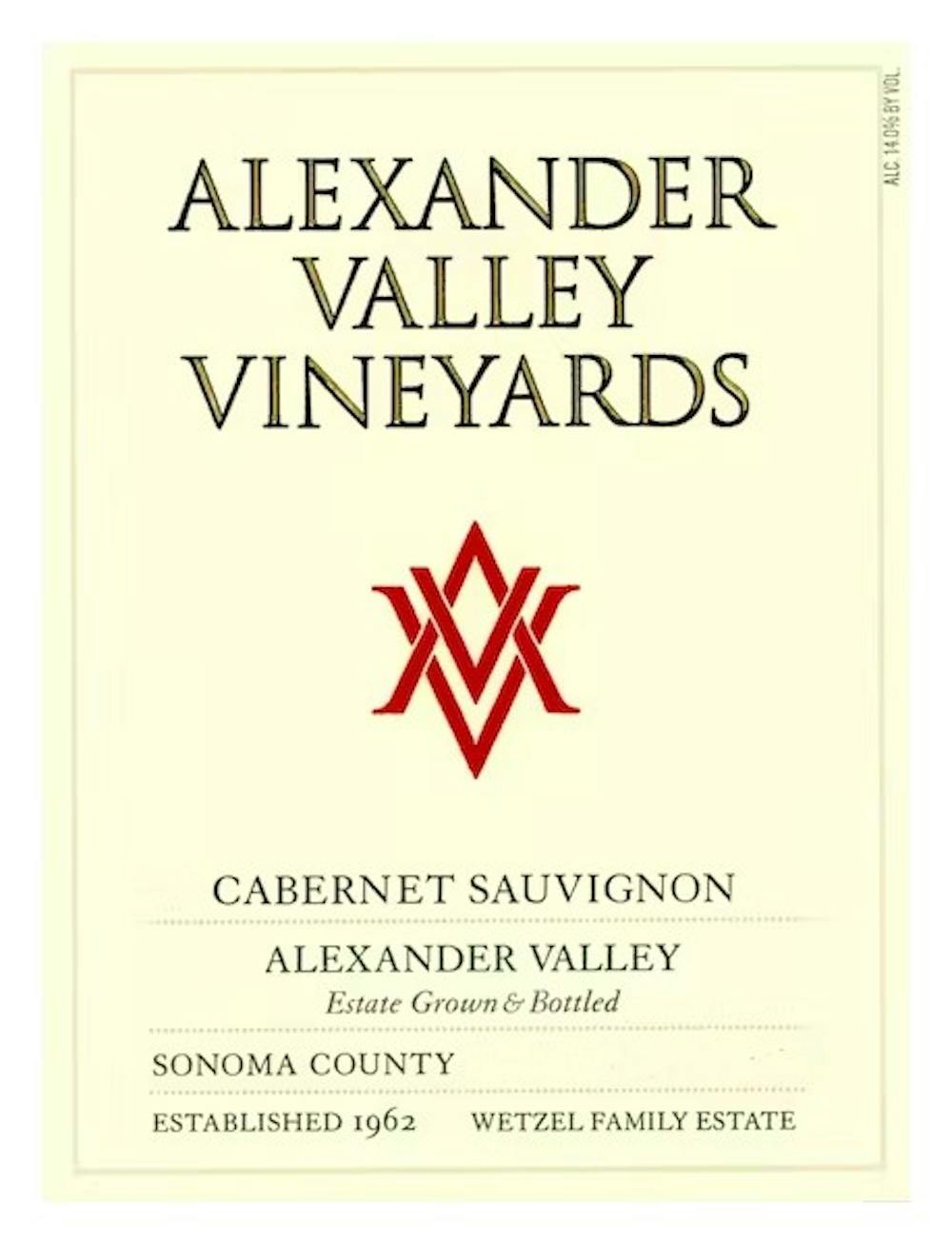 Alexander Valley Vineyards Cabernet Sauvignon 2021 :: Cabernet Sauvignon