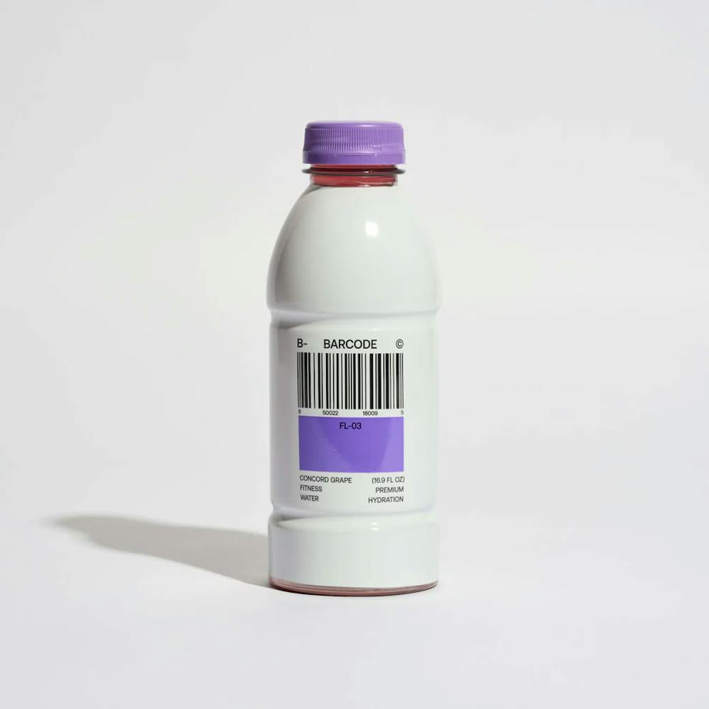 Barcode Concord Grape Premium Fitness Hydration Water 16.9oz :: Water