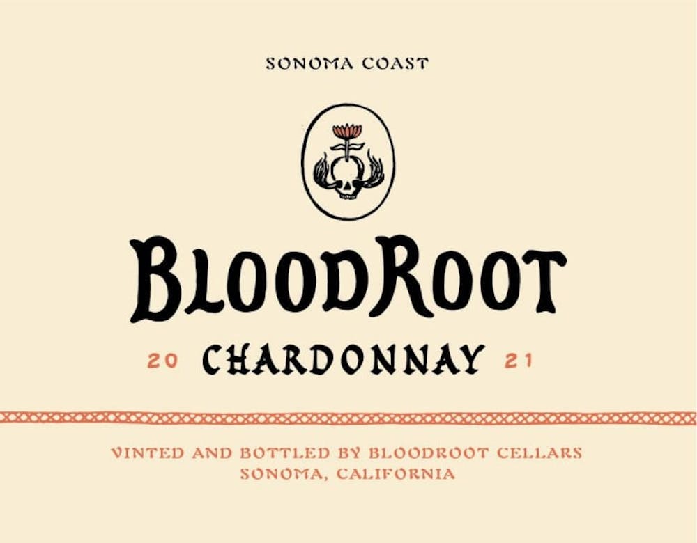 Bloodroot 'Sonoma Coast' Chardonnay 2021 :: Chardonnay