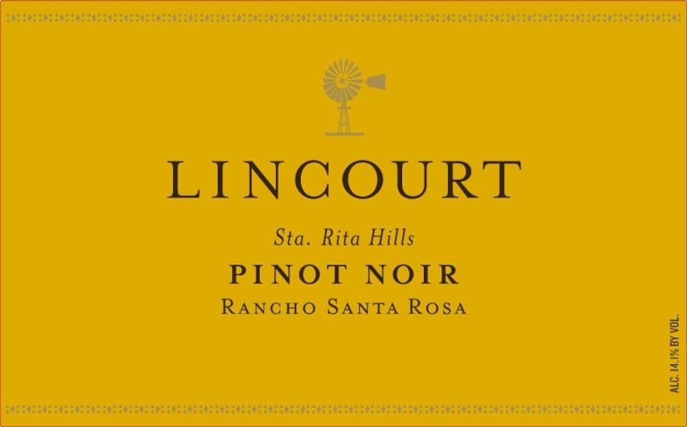 Lincourt 'Rancho Santa Rosa' Pinot Noir 2021 :: Pinot Noir