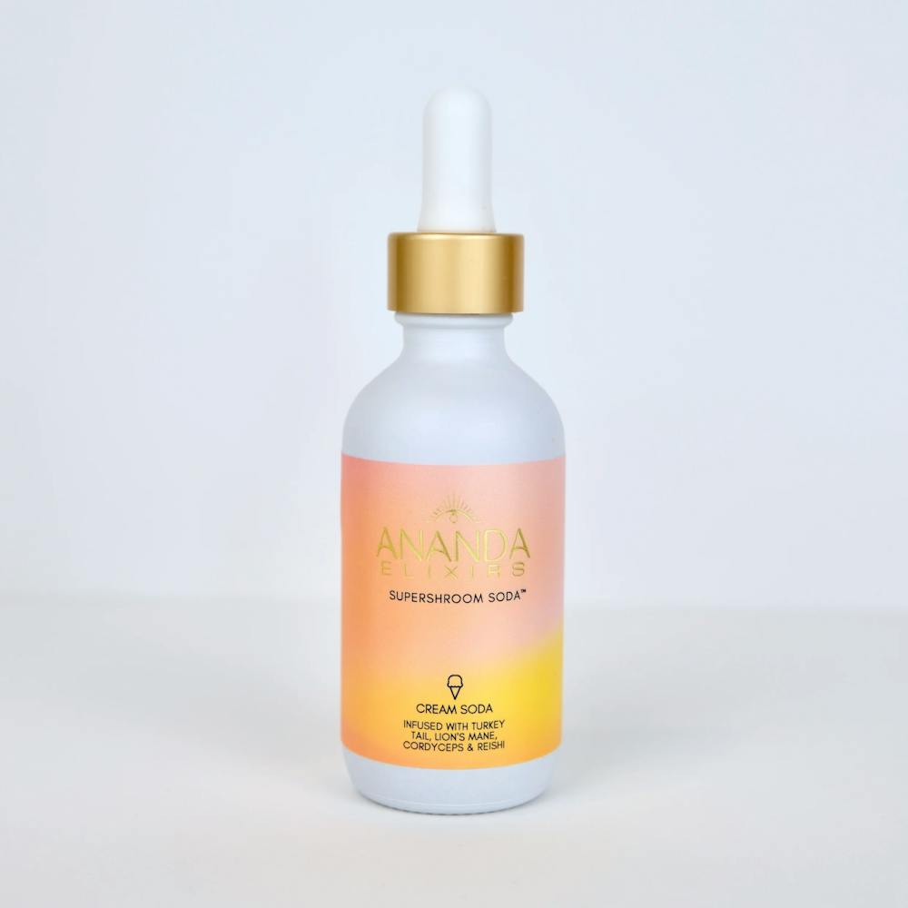 Ananda Elixirs Cream Soda Supershroom Soda 2oz :: Adaptogenic Drinks