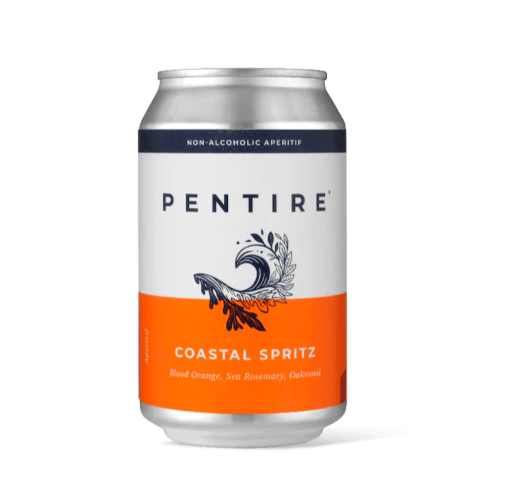 Pentire Coastal Spritz Non-Alc Aperitif 11.2oz Can :: Non-Alcoholic ...