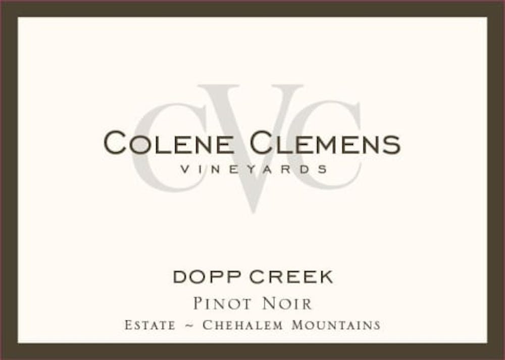 Colene Clemens Dopp Creek Pinot Noir 2021 :: Pinot Noir