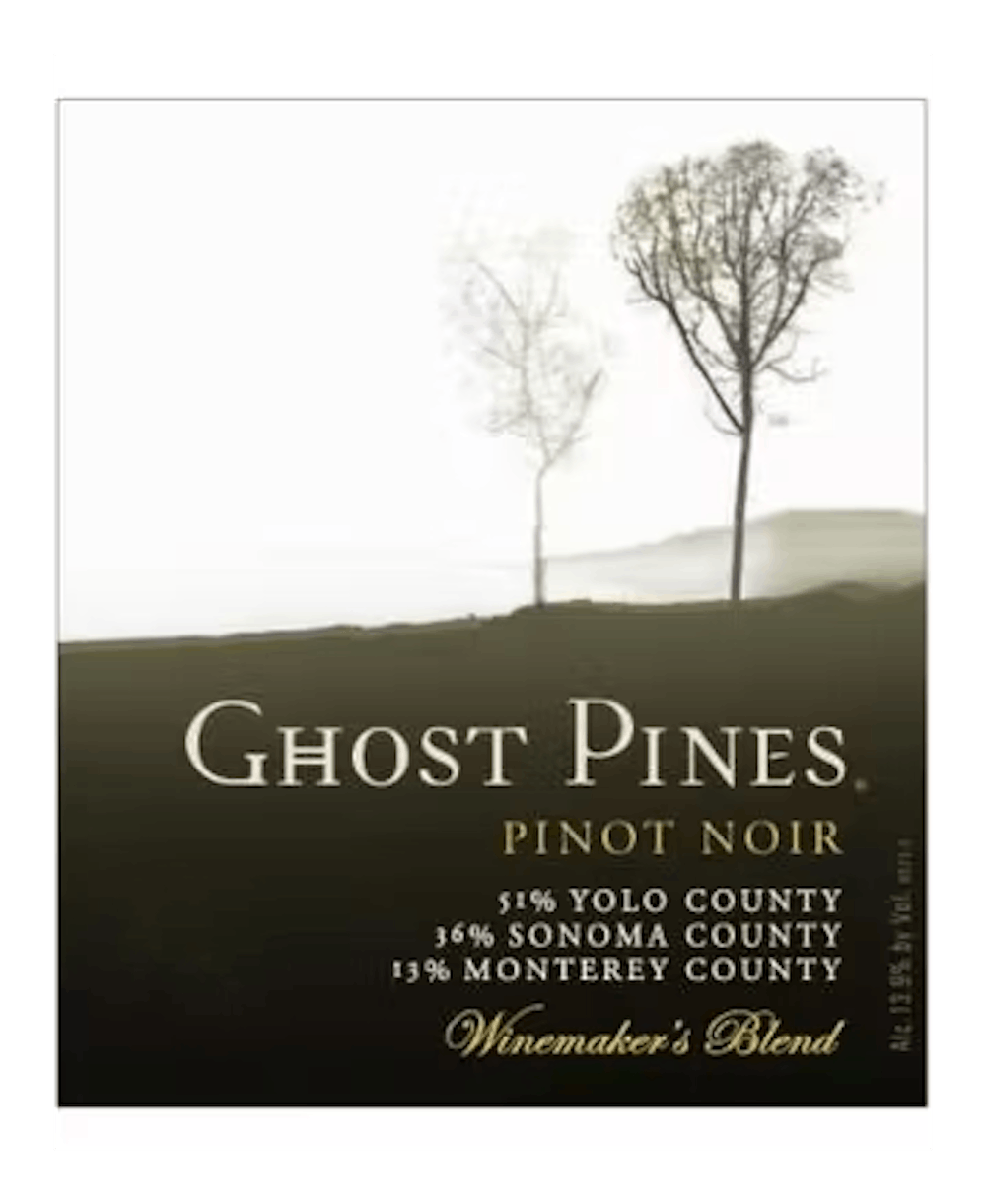 Ghost Pines Vineyard Pinot Noir 2021 :: Pinot Noir