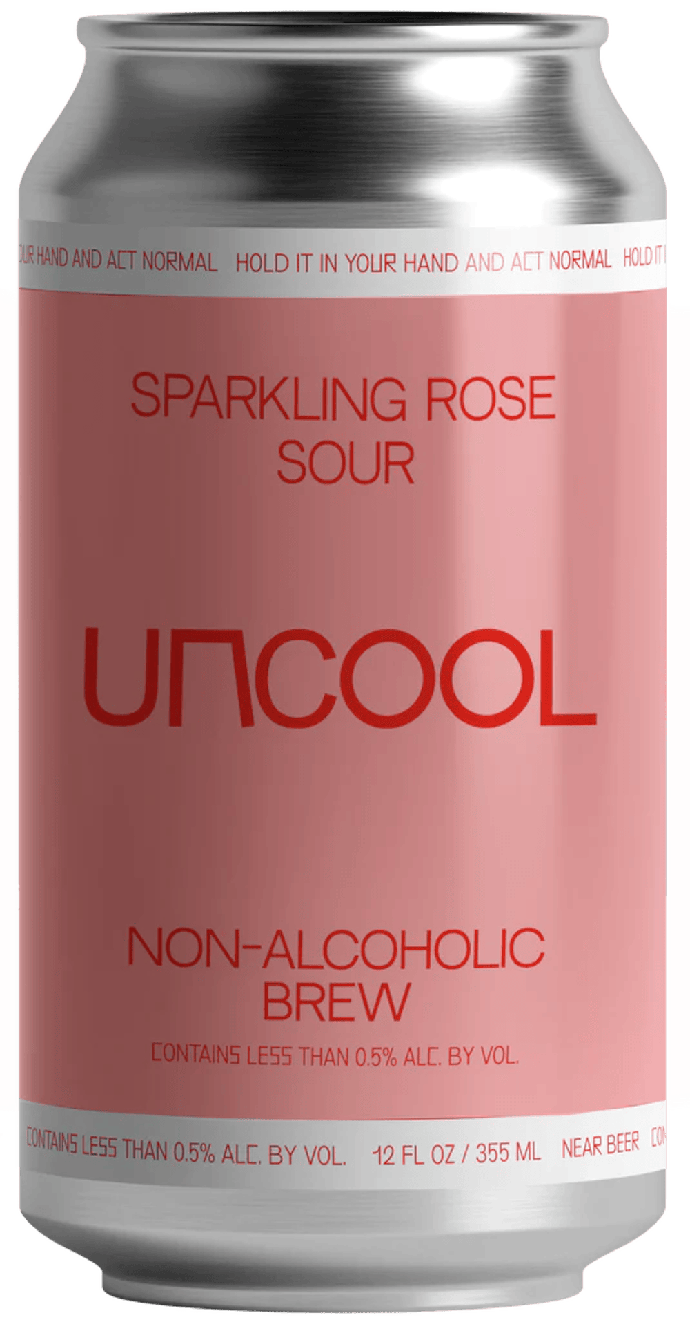 UNCOOL Sparkling Rose Sour 12oz Can :: Non-Alcoholic Beer