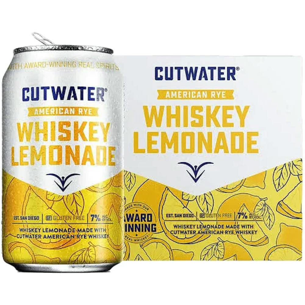 Cutwater Spirits Whiskey Lemonade 4-355 Cans :: Ready to Go Cocktails
