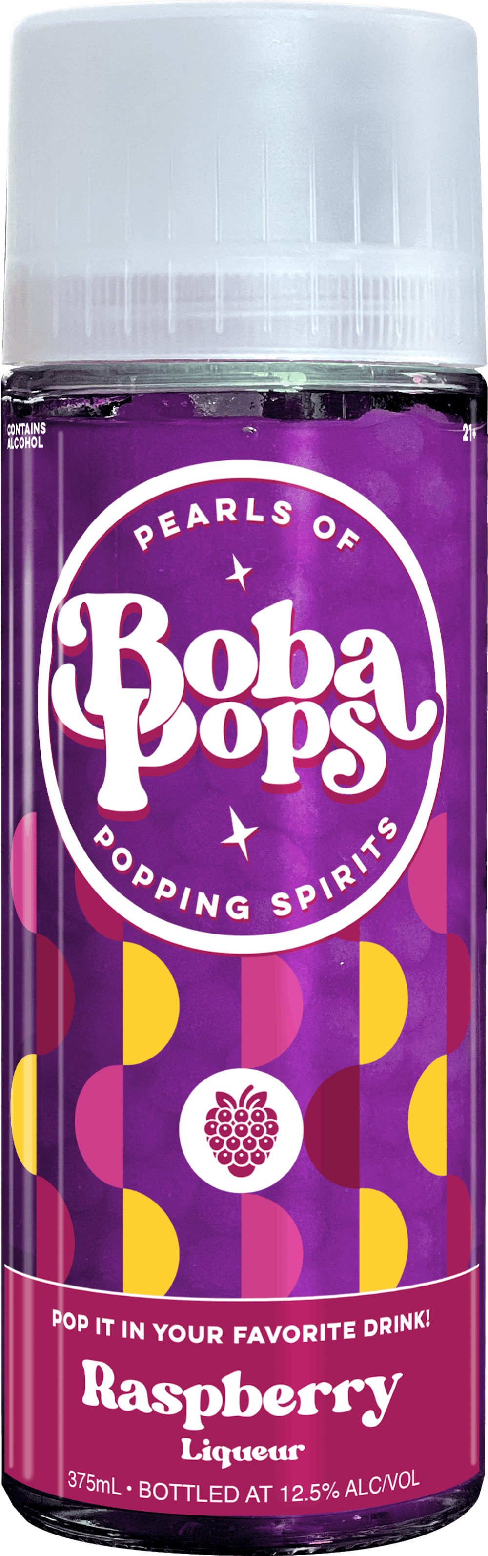 Boba Pops Cocktail Caviar 'Raspberry' Vodka Pearls 375ml :: Ready to Go ...