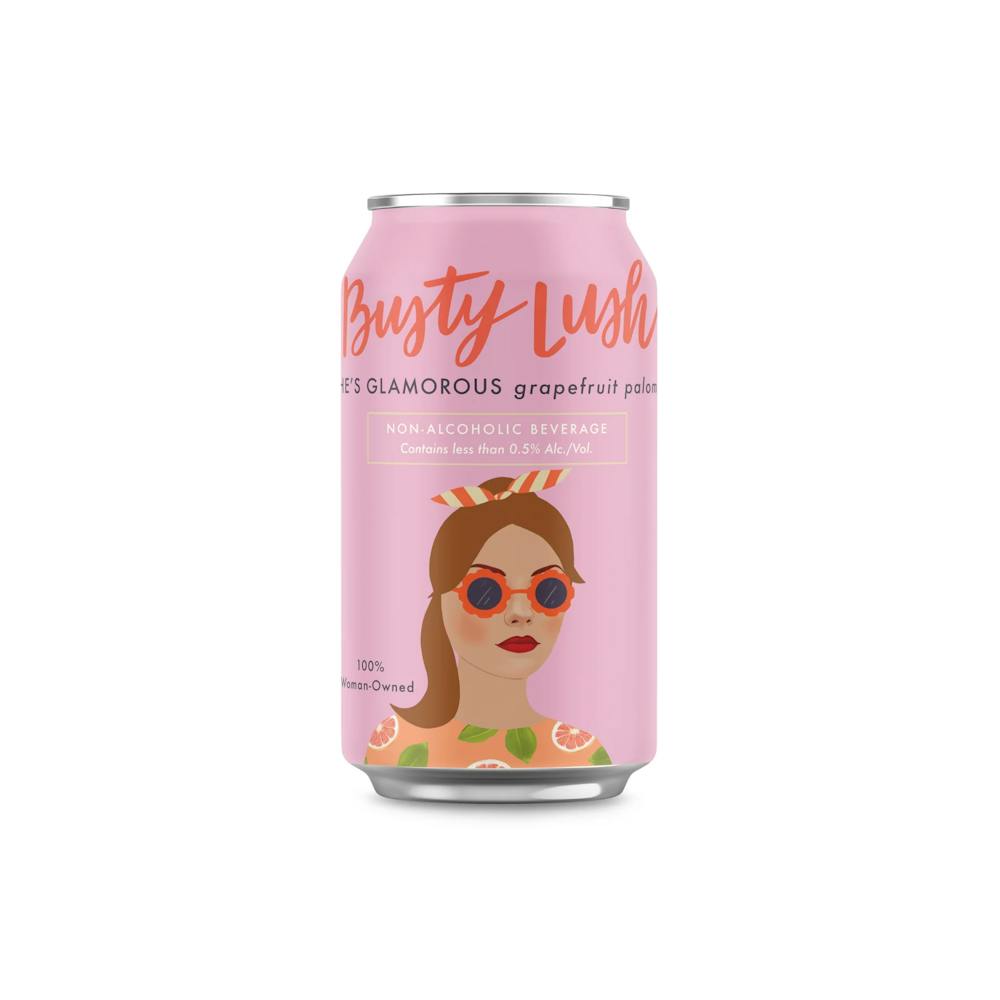 Busty Lush She's Glamorous Grapefruit Paloma 12oz Can :: Non-Alcoholic ...