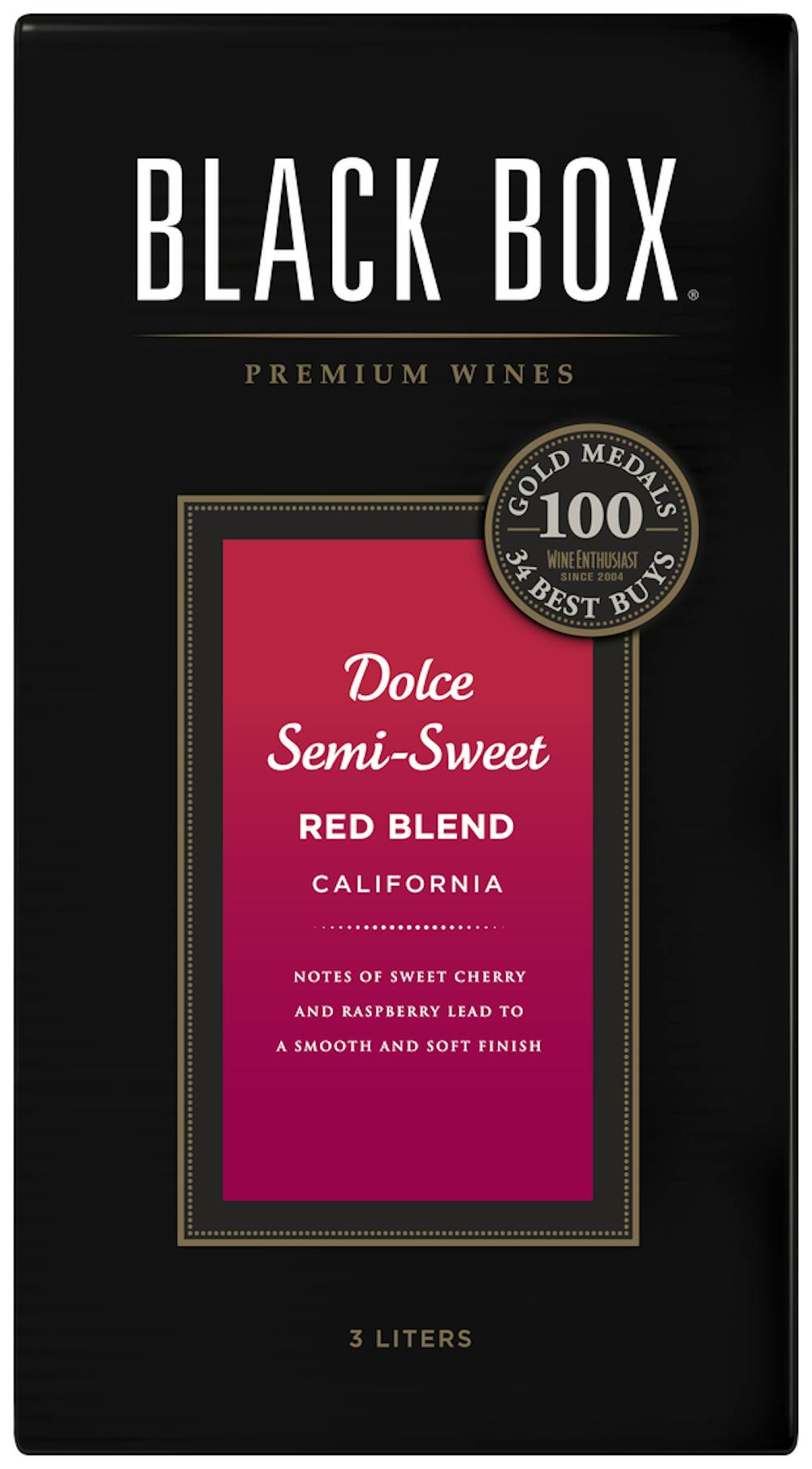 Black Box Wines Dolce Semi Sweet Red 3.0L :: Red Blends