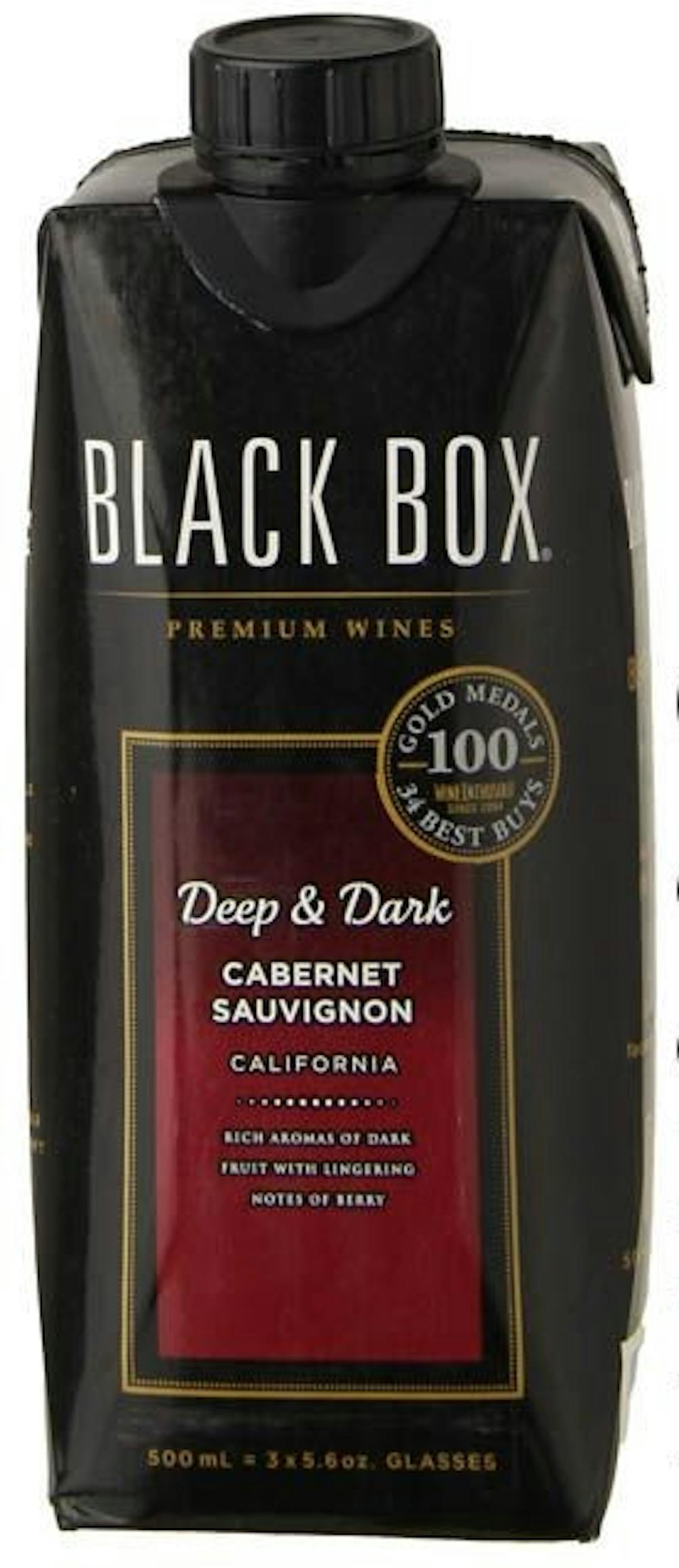Black Box Deep & Dark Cabernet Sauvignon 500ml :: Cabernet Sauvignon
