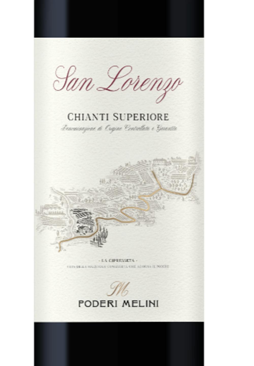 Poderi Melini 'San Lorenzo' Chianti Superiore DOCG 2022 :: Italian Red