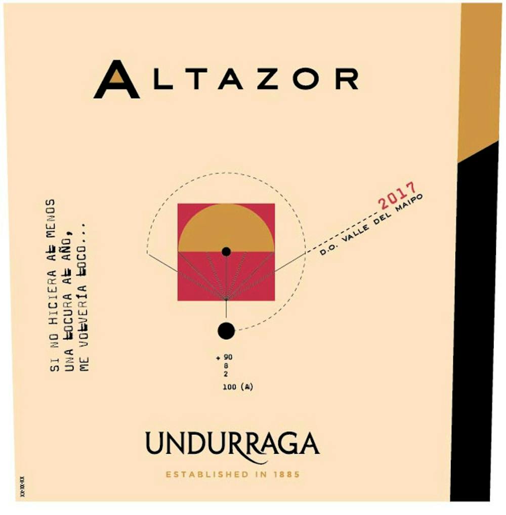 Undurraga Altazor Cabernet Saugvignon 2017 :: Cabernet Sauvignon