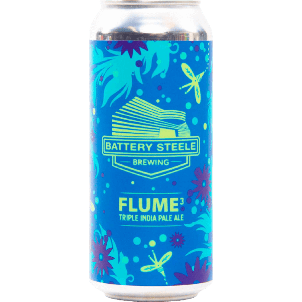 Battery Steele Brewing Flume Cubed TIPA 16oz Can :: IPA/DIPA