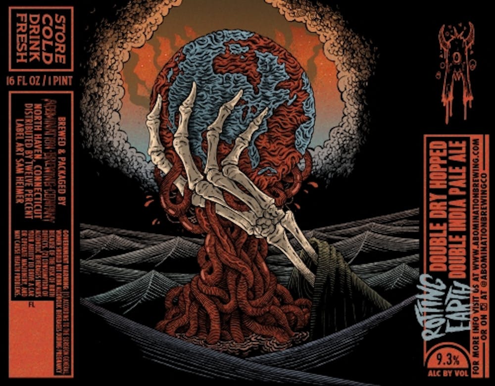 Abomination Brewing Co. Rotting Earth DIPA 16oz Can :: IPA/DIPA