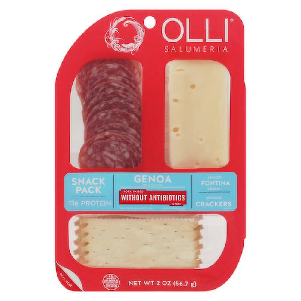Olli Salumeria Genoa Fontina Snack Pack 2oz :: Snacks, Chips, Crackers