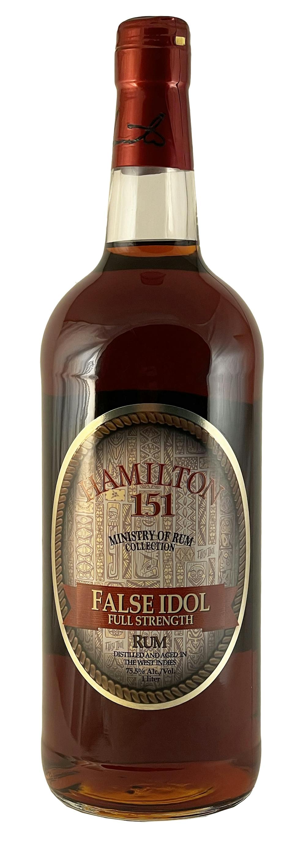 Hamilton False Idol Full Strength Rum 151proof :: Rum