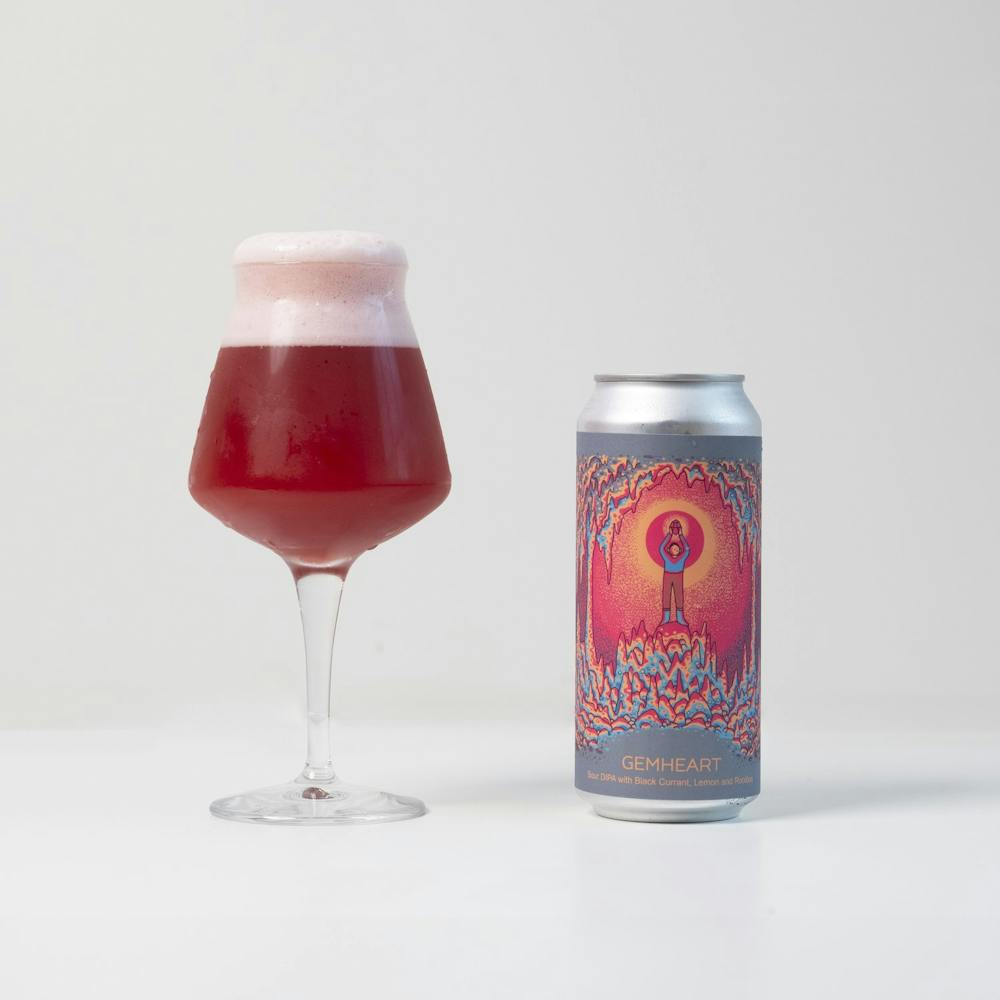 Hudson Valley Brewery Gemheart Sour IPA 16oz Can :: Sour