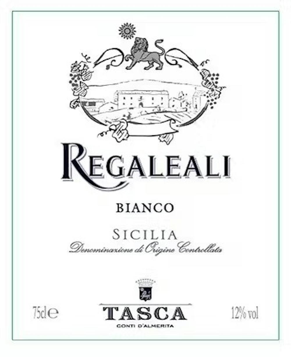 Tasca d'Almerita Regaleali Bianco 2022 :: Italian White