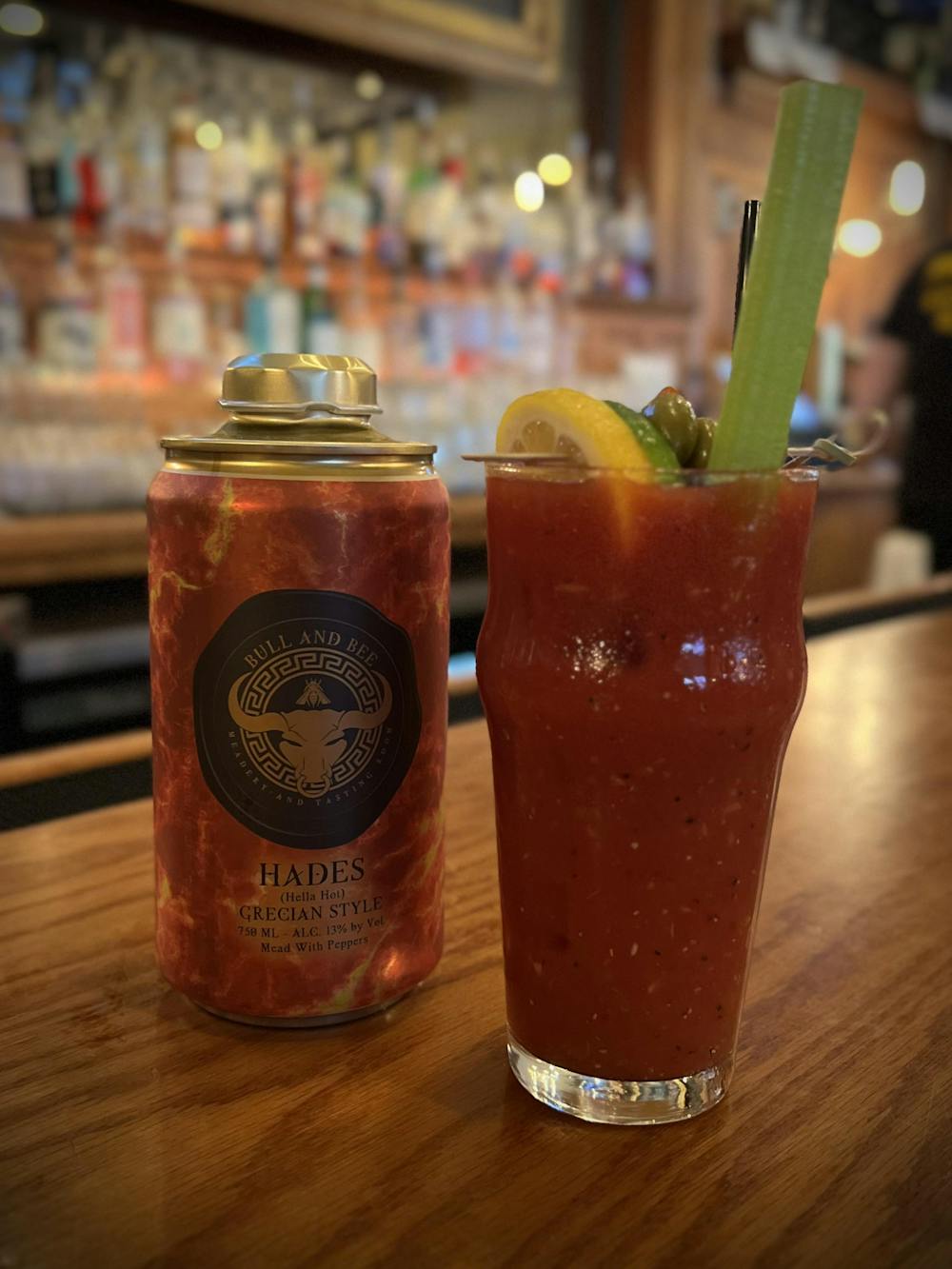 Bull and Bee Meadery Hades Hot Pepper Mead :: Can Wine & Wine Cocktails