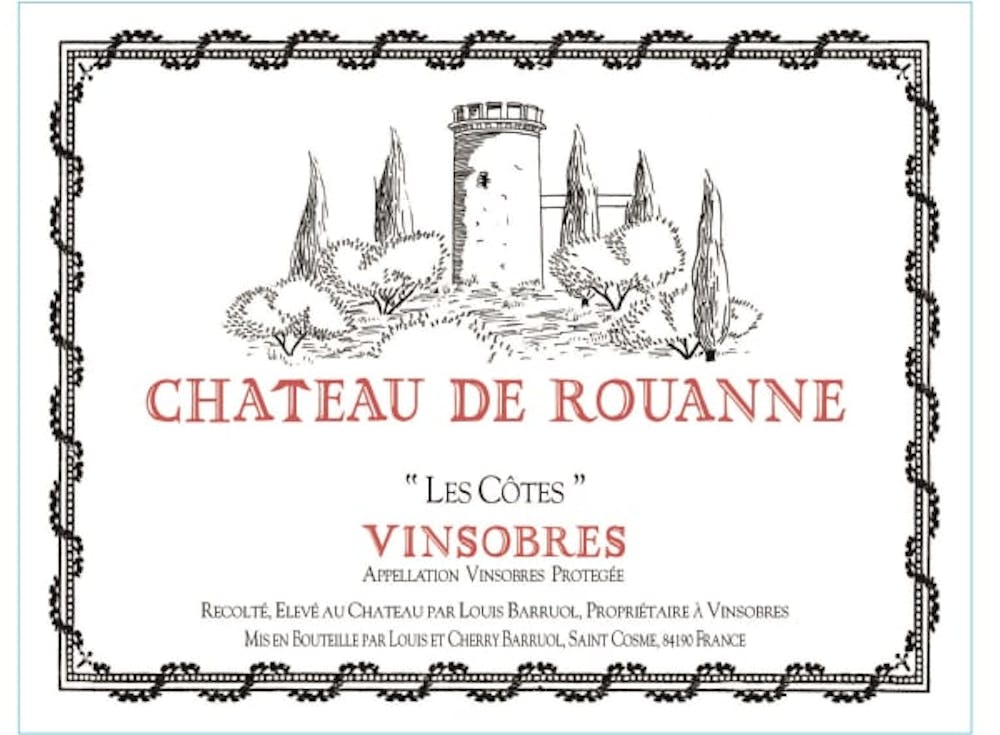 Chateau de Rouanne 'Les Cotes' Vinsobres 2019 :: Rhone Blend Red