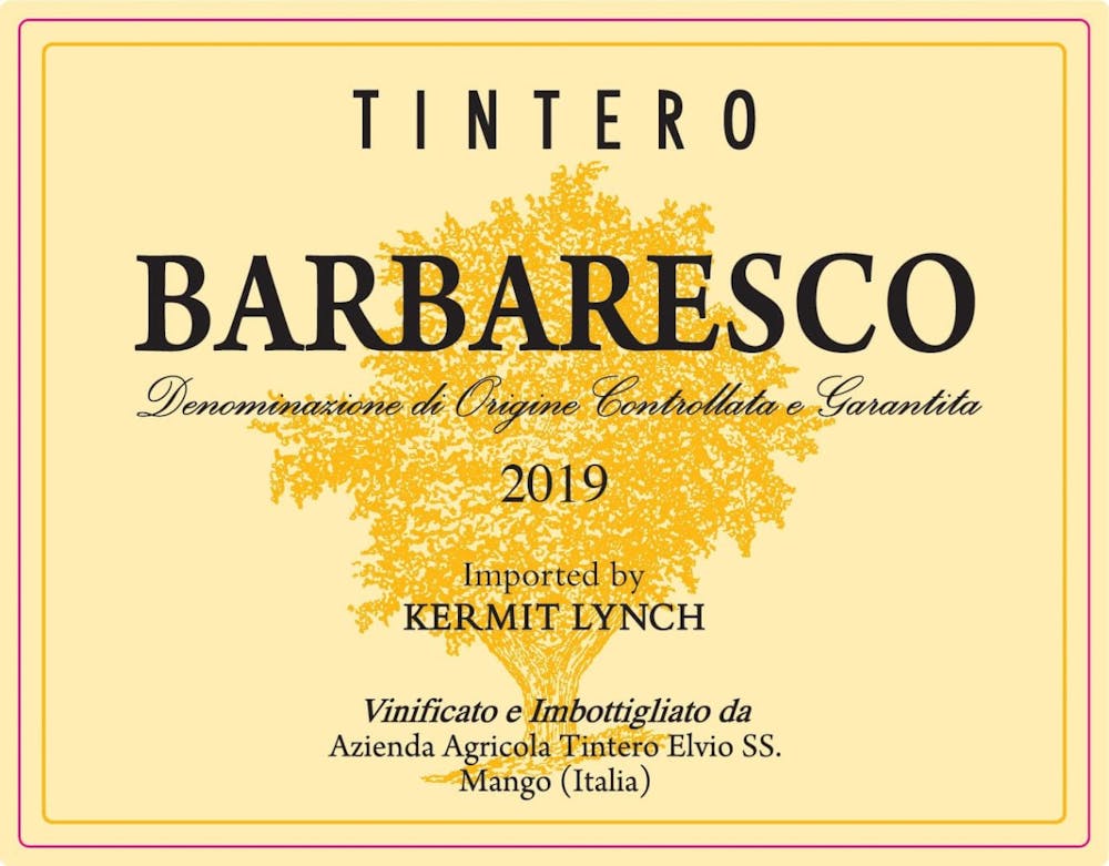 Elvio Tintero Barbaresco 2020 :: Italian Red