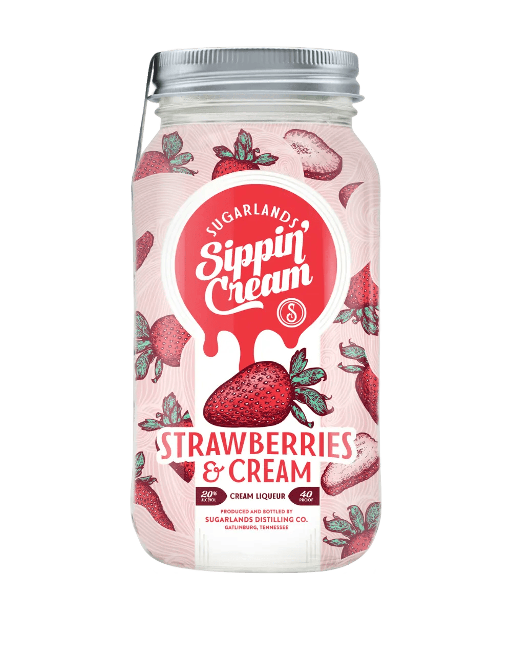 Sugarlands 'Sippin Cream' Strawberry Cream Dream Liqueur :: Cordials ...