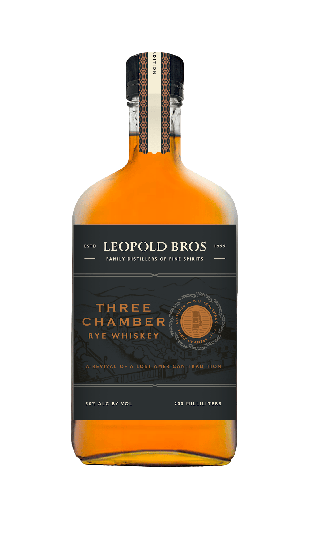 Leopold Brothers Three Chamber Rye 200ml :: Whiskey
