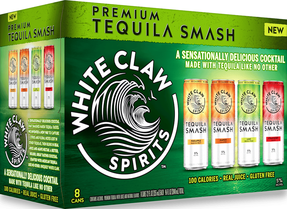 White Claw Tequila Smash Variety Pack 8-12oz Cans :: Ready to Go Cocktails