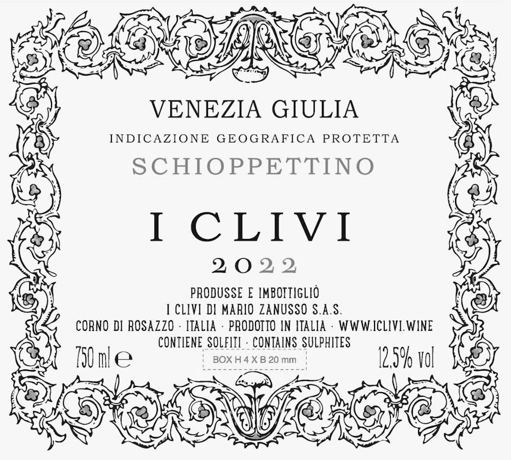 I Clivi Schioppettino 2022 :: Italian Red